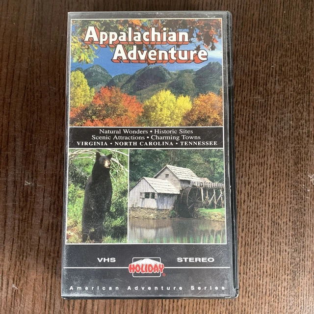APPALACHIAN ADVENTURE VHS Vintage 1994 National Parks Travel ...