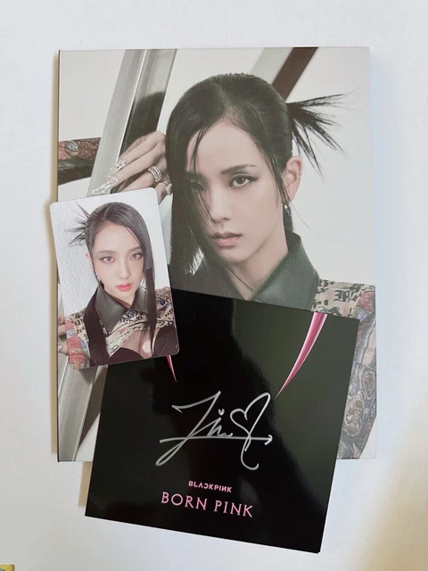 BLACKPINK [BORN PINK] Album DIGIPACK - JISOO SIGNED VERSION $59.84 ...