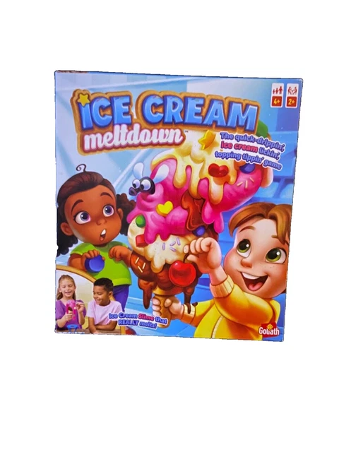 GOLIATH GAMES ICE Cream Meltdown The Quick-Drippin', Ice Cream Lickin ...