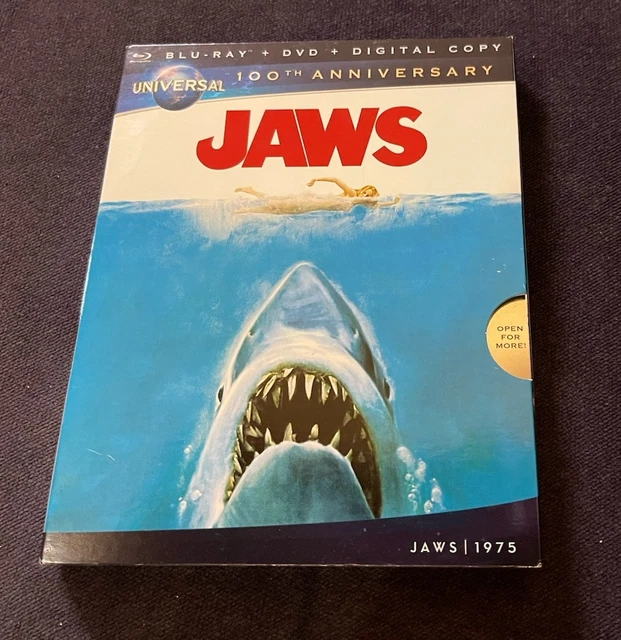 JAWS COLLECTOR'S SERIES Blu-ray/DVD Universal 100th Anniversary Edition ...