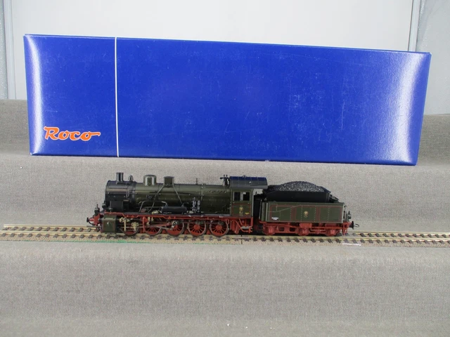 ROCO SPUR H0 62222 Schlepptenderlok KPEV CÖLN C 10 DC DSS Analog in OVP ...