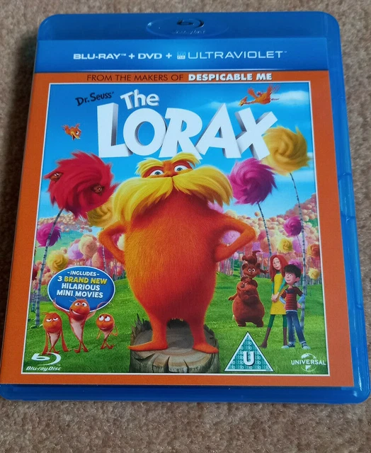 THE LORAX (DR Seuss, Taylor Swift) - Blu Ray + DVD £0.99 - PicClick UK