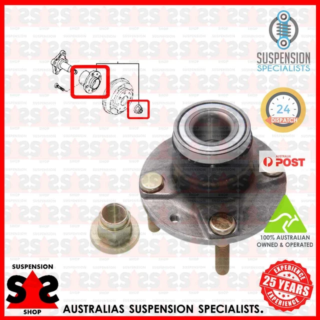 REAR AXLE LEFT Or Right Wheel Hub Suit MAZDA 121 Metro 1.3 i 16V (DW3W) DEMIO EUR 82,10 ...