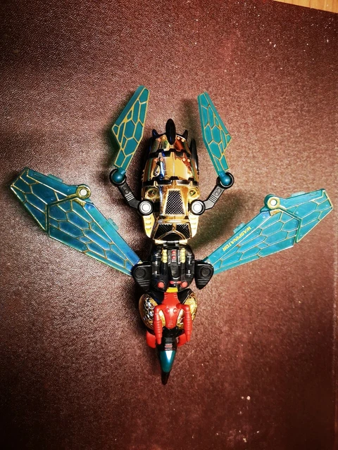 TRANSFORMERS EVIL PREDACON waspinator 1997 Transformers beast wars ...