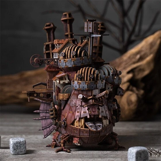 STUDIO GHIBLI HOWL'S Moving Castle kigumi Howl Castle Color Ver Dal ...
