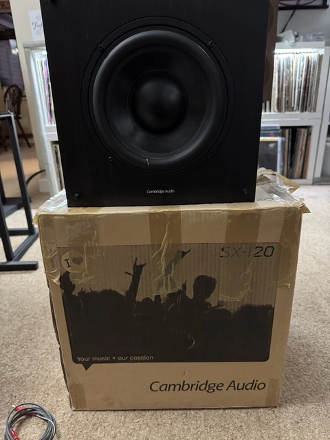 CAMBRIDGE AUDIO SX-120 Active Subwoofer - Black - Fully Working ...