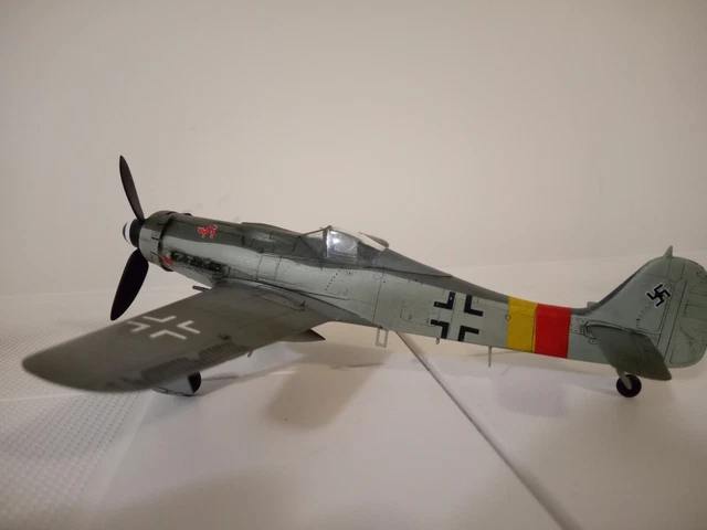 PRE-BUILT 1/72 SCALE Hobby Boss FW190 D Built By An By An Awarded ...