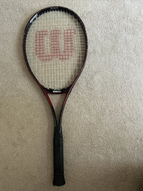 WILSON EUROPA ACE 27 ~ Vintage High Beam Series Tennis Racket Alloy ...