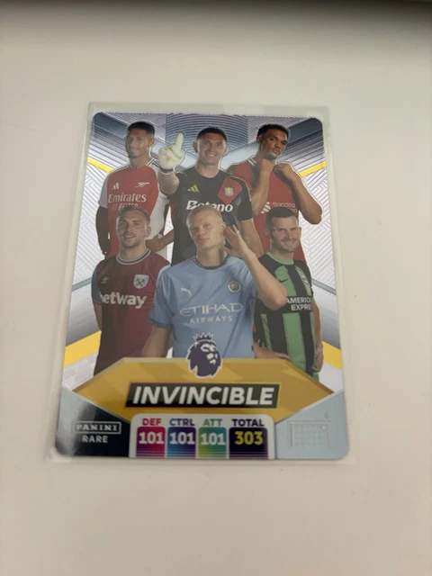 PANINI ADRENALYN XL Premier League 2025- Invincible Football Card ...