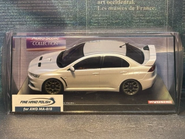 KYOSHO MINI-Z RACER MZP409PW MITSUBISHI LANCER EVOLUTION X Pearl White ...