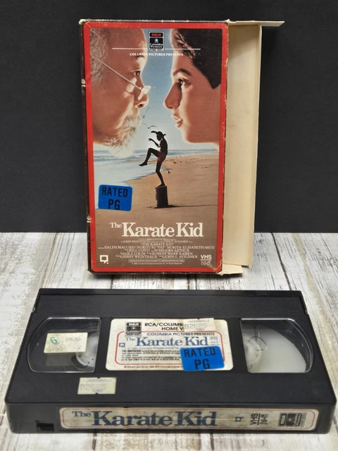 THE KARATE KID (VHS, 1985) RCA Side Loader £13.33 - PicClick UK