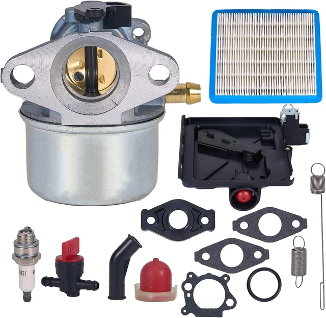 KIT CARBURATEUR POUR BRIGGS & STRATTON 123K02 123K05 123K07 123K09 ...