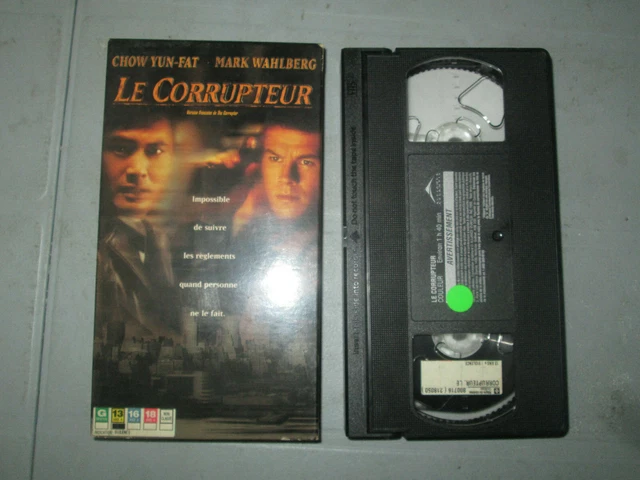 LE CORRUPTEUR/ THE Corruptor (VHS)(French) Tested Yun-Fat, Wahlberg $5. ...