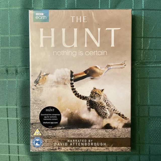DAVID ATTENBOROUGH ‘THE Hunt DVD - Reg 2 - 3 Disc Set . Brand New ...