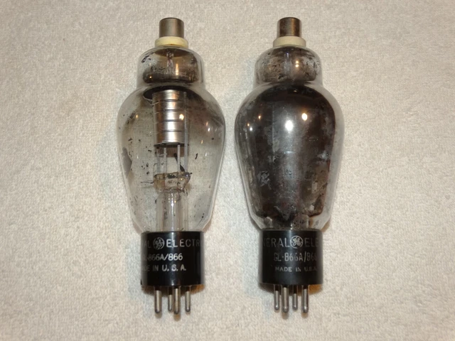 2 X GL-866A G.E. Tubes *Test Very Strong* £35.11 - PicClick UK