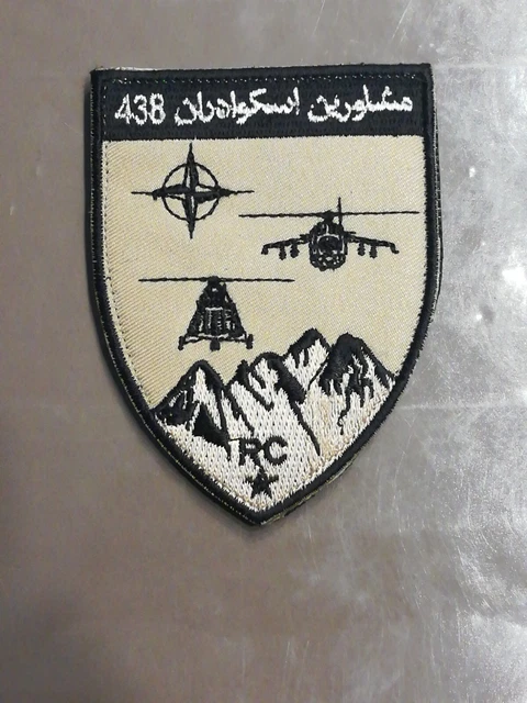 INSIGNE TISSU PATCH AIR FORCE ISAF HÉLICOPTÈRE AFGHANISTAN EUR 8,00 ...