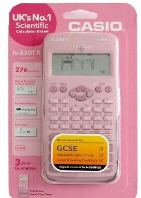 CASIO FX-83GTX CLASSWIZ Scientific Calculator School Approved GCSE Blue ...