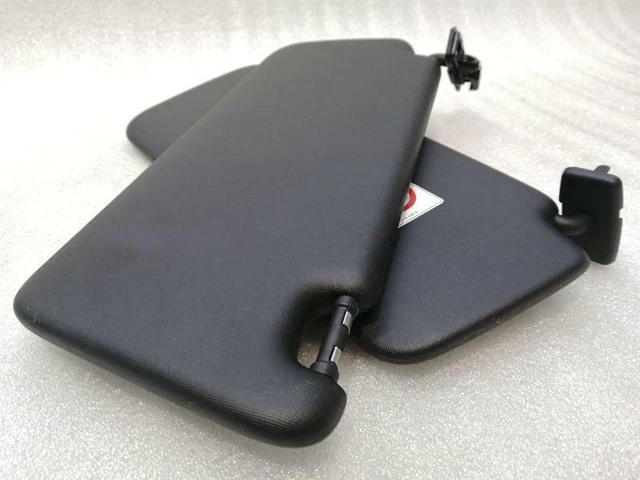 MERCEDES A CLASS W176 Black Sun visor SET A1768100110 Sonnenblende ...