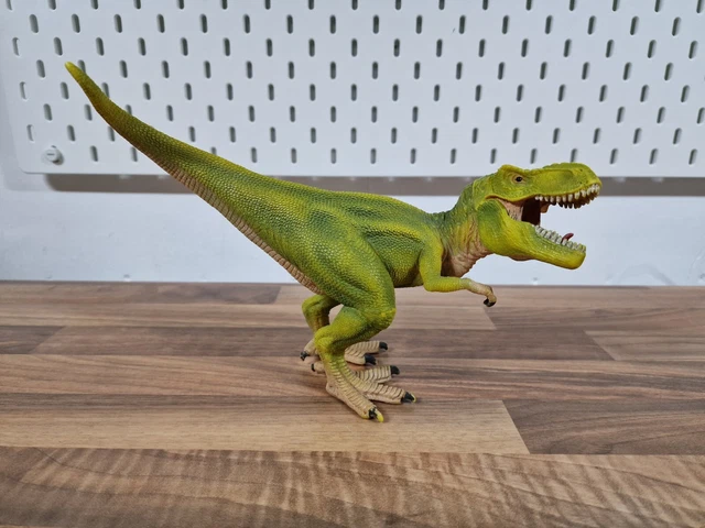 SCHLEICH 14528 TYRANNOSAURUS Rex T REX Dinosaur T-REX Light Green ...