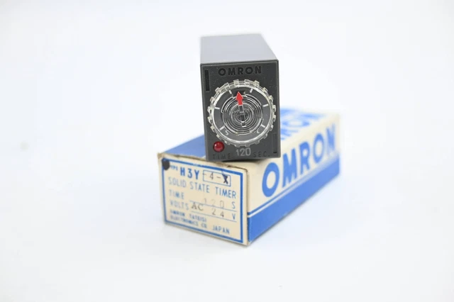 OMRON SOLID STATE Timer 120S 24V AC (H3Y-4-7) $63.33 - PicClick