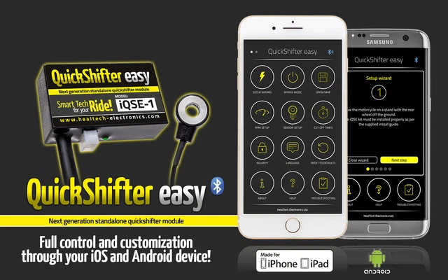 HEALTECH ELECTRONICS PROGRAMMABLE Easy Quick Shifter Kawasaki Z900 / Rs ...