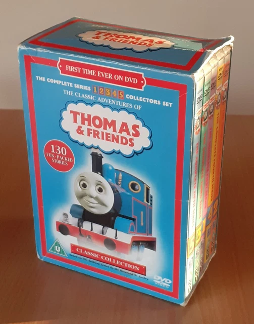 THOMAS AND FRIENDS Classic Collection Complete Series 1-5 DVD Boxset ...