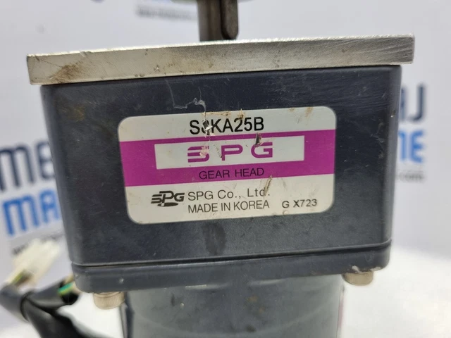 SPG CO S8R25GX Reversible Motor with S8KA25B Gear Head $638.23 ...