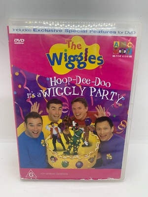THE WIGGLES - Hoop Dee Doo, it's a Wiggly party DVD (Region 4, 2001 ...
