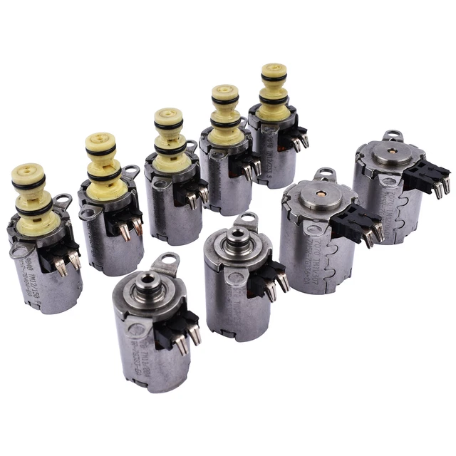 SET OF 9 Automatic Gearbox Solenoid Kit 6DCT450 for Volvo Ford Land ...