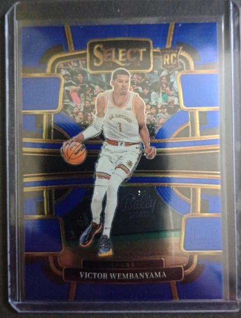 VICTOR WEMBANYAMA 2023-24 Panini Select NBA Concourse Base Blu Rookie ...