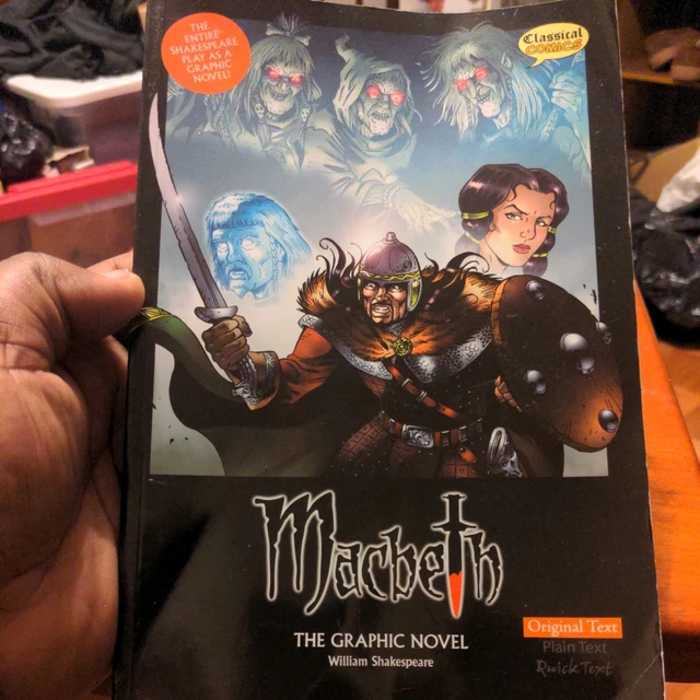 MACBETH: THE GRAPHIC Novel Original Text Version (Classical Comics ...