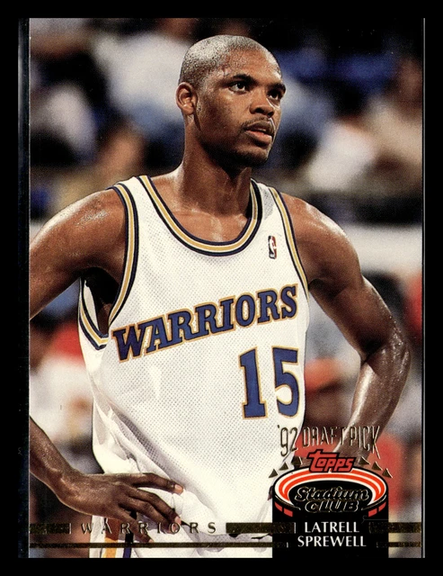 LATRELL SPREWELL 1992-93 recrue Stadium Club #320 RC EUR 4,40 - PicClick FR