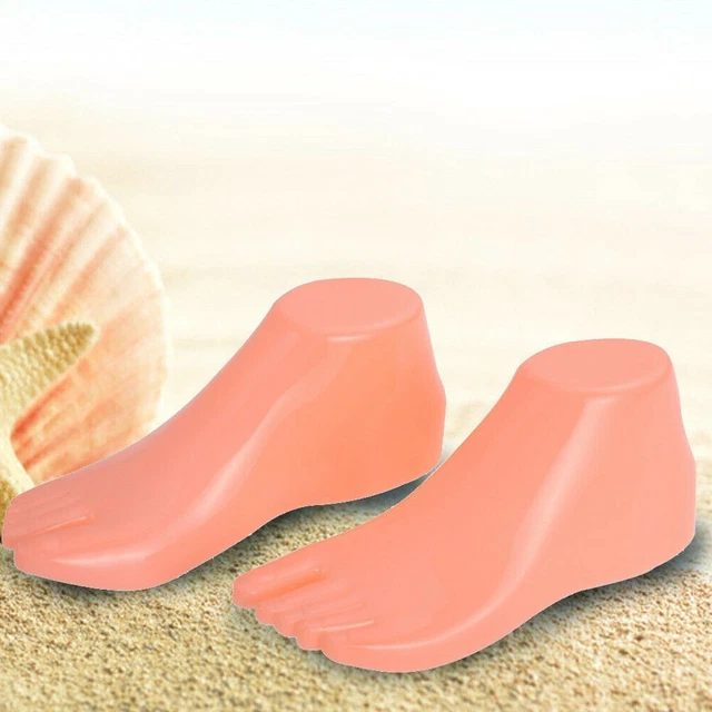 FOOT MODELS MANNEQUINS For Stuffing Shoes PVC 22*7.6*8.5cm Shoe ...