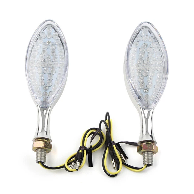 FRECCE LED INDICATORE Frecce Impermeabile Lampada Gialla Universale EUR 17,07 - PicClick IT