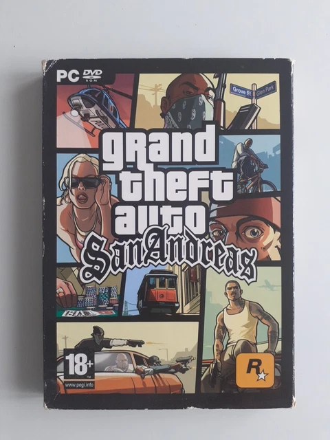 GRAND THEFT AUTO san andreas pour PC EUR 24,00 - PicClick FR