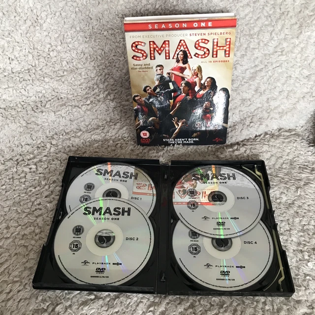 SMASH - SEASON 1 [DVD], Very Good, Anjelica Huston, Jack Davenport ...