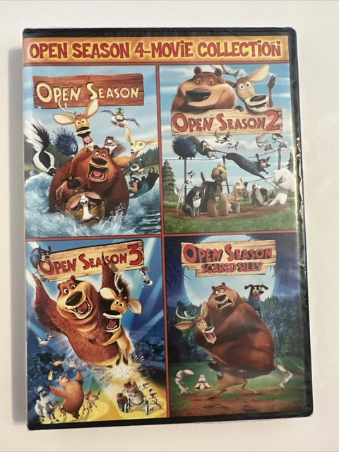 OPEN SEASON COLLECTION 1,2,3,4 (DVD) NEW SEALED £11.76 - PicClick UK
