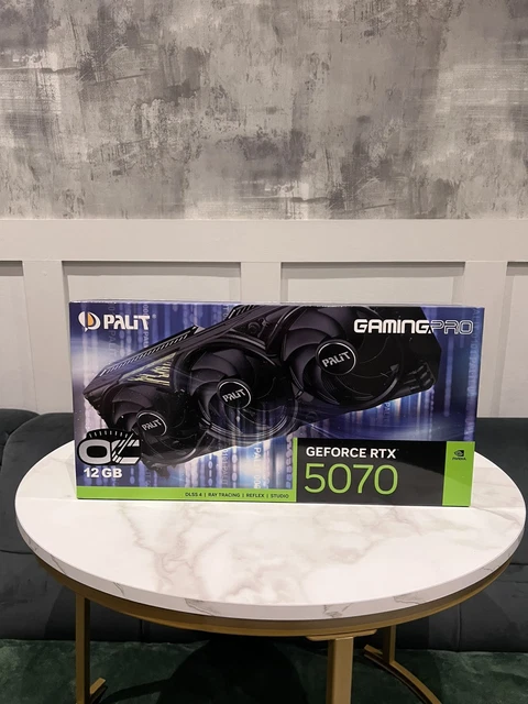 PALIT GEFORCE RTX 5070 GamingPro-S 12GB GDDR7 HDMI Display Port ...