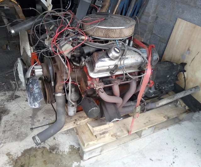 FORD 390 FE V8 Engine And G/Box £1,800.00 - PicClick UK