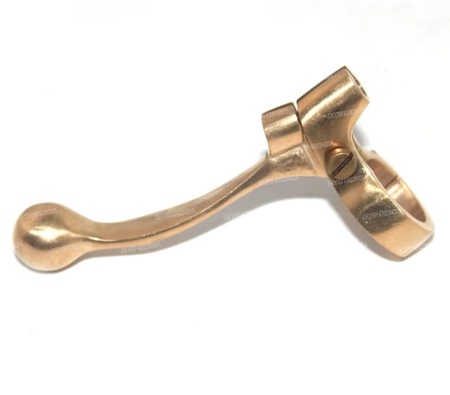 BRASS DECOMPRESSOR LEVER For Royal Enfield Bullet Early Model 85mm Long ...