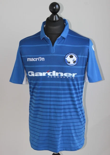 AIRBUS UK BROUGHTON Wales match worn football shirt #10 Macron Size M £ ...