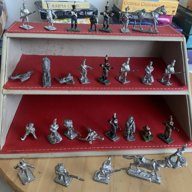 LEAD AND METAL napoleonic Cavalry Men And Horses Plus Soldiers 28 In ...