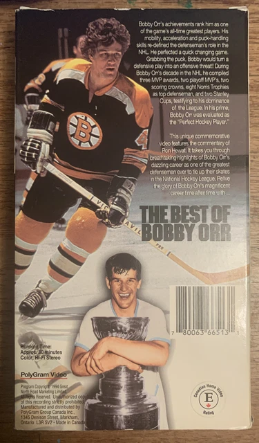 THE BEST OF Bobby Orr (VHS, 1995) Boston Bruins NHL $11.15 - PicClick CA
