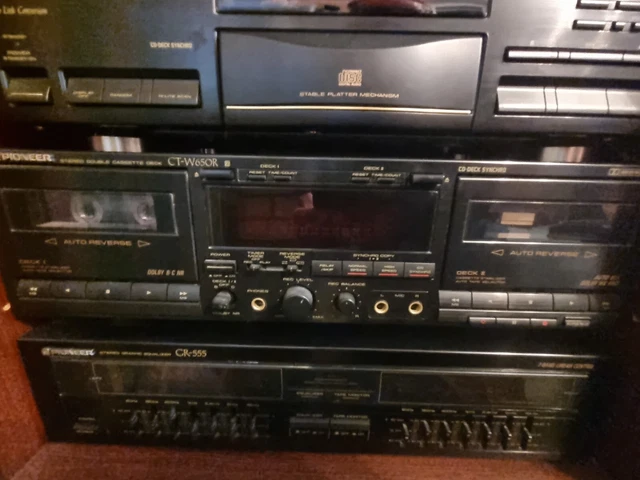 PIONEER CT-W650R STEREO Double Cassette Deck Recorder £40.00 - PicClick UK