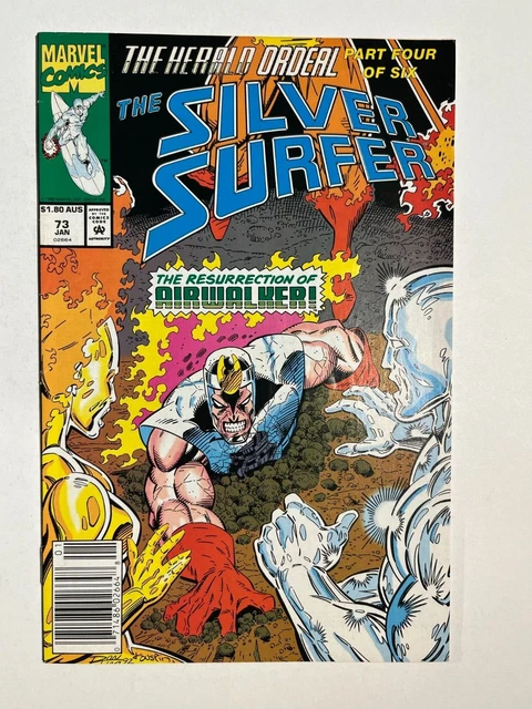 MARVEL: SILVER SURFER - Single Issue Comic #73, 1992 Australian Price ...