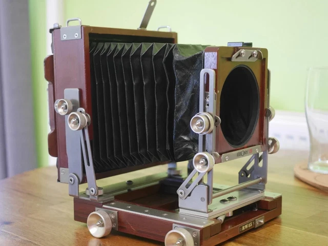 EBONY RW45 TI 4x5 Field Camera 5x4" large format camera £0.99 - PicClick UK