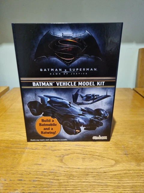 BATMAN VEHICLE MODEL Kit Build Your Own Batmobile and Batwing Model ...
