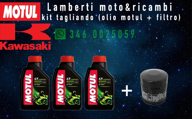 KIT TAGLIANDO OLIO Motul 5000 10W40 + Filtro Kawasaki Ninja Zx 12R 2000 ... KIT TAGLIANDO OLIO Motul 5000 10W40 + Filtro Kawasaki Ninja Zx 12R 2000 ...