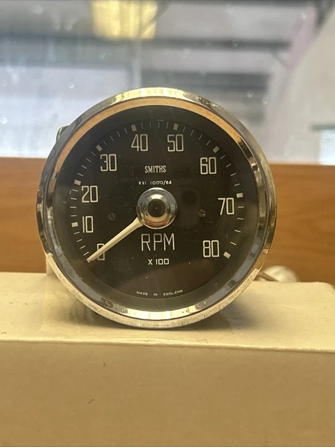 SMITHS REV COUNTER 1960’s Ideal BMC Mk Classic Mini Cooper $121.58 ...