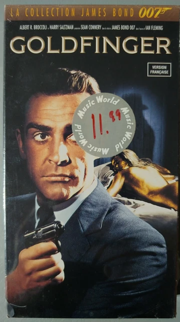 (NEW/SEALED) VHS TAPE - Goldfinger - Collection James Bond 007 $11.99 - PicClick CA